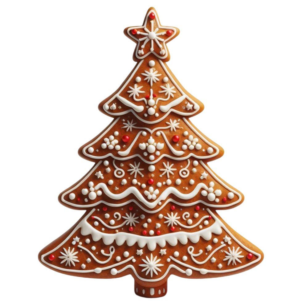 Gingerbread christmas tree 51315253 PNG