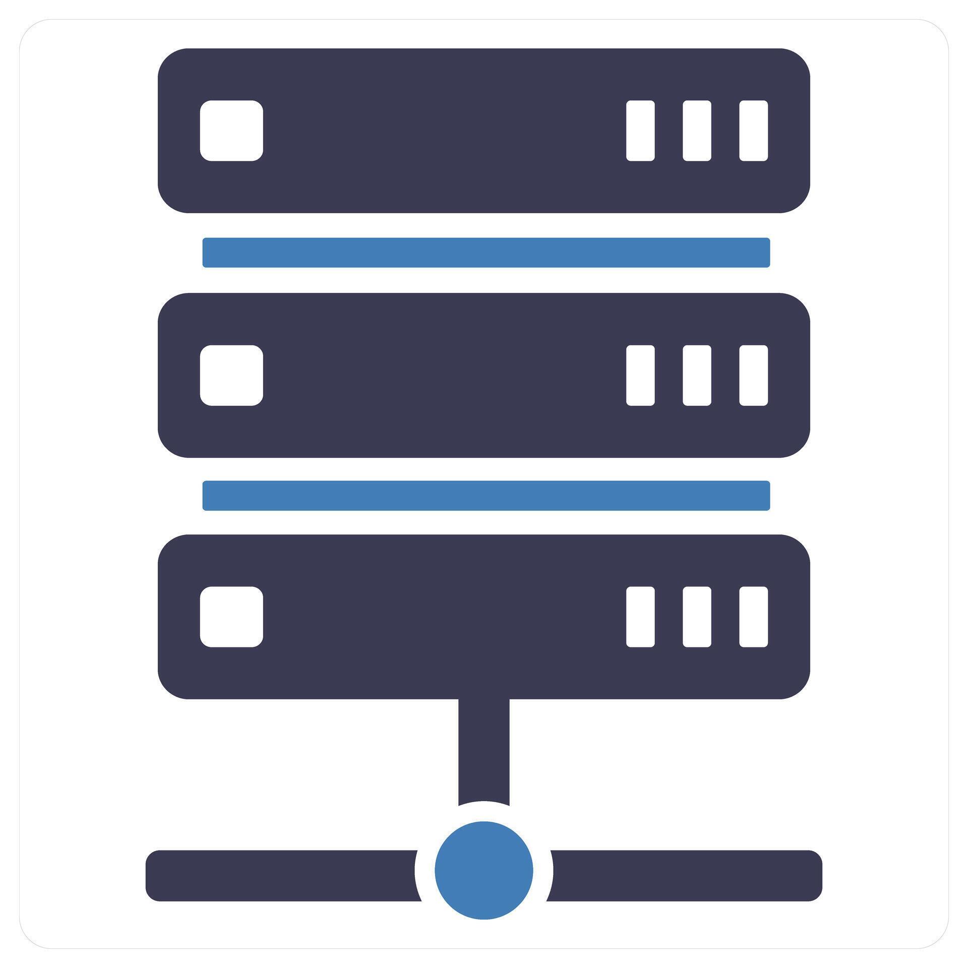 Server and database icon concept 51316753 Vector Art at Vecteezy