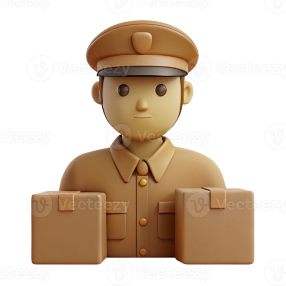 Delivery Person With Packages 51323777 PNG delivery-person-with-packages-51323777-png