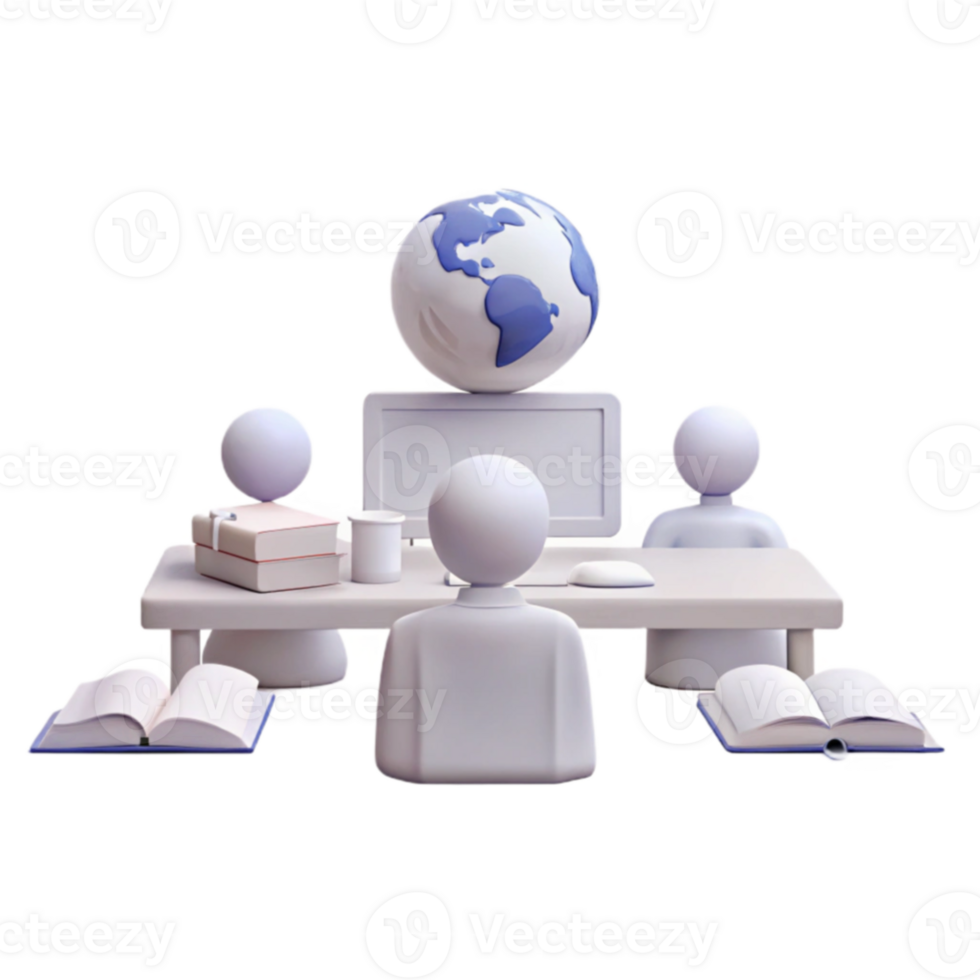 Global Collaboration And Learning In A Virtual Classroom 51323858 Png