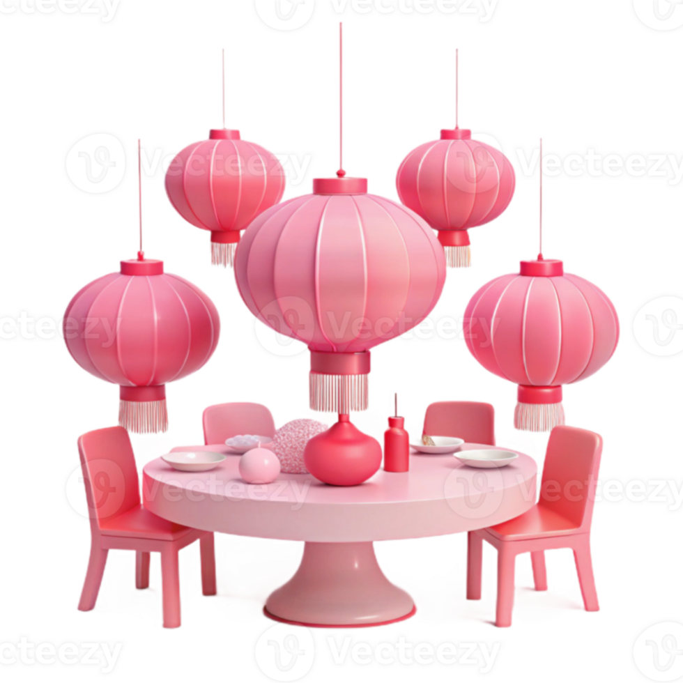 Rosa Laternen Tabelle Rahmen 51328288 PNG