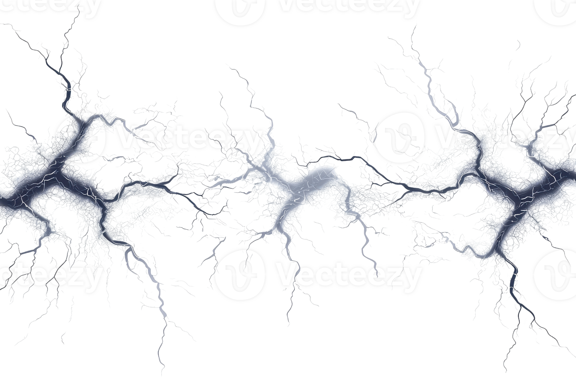 Abstract Illustration Of A Neural Network Complex Interconnected