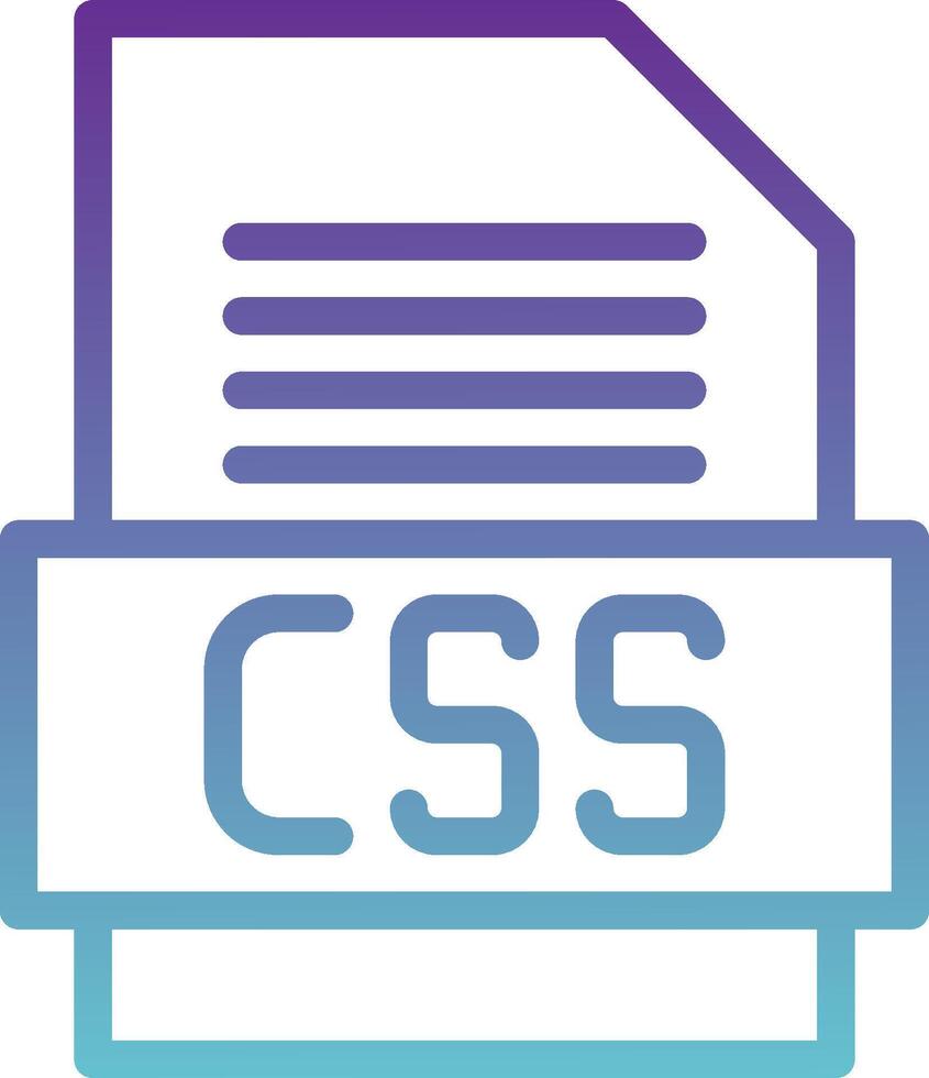 Css file icon 51415294 Vector Art at Vecteezy