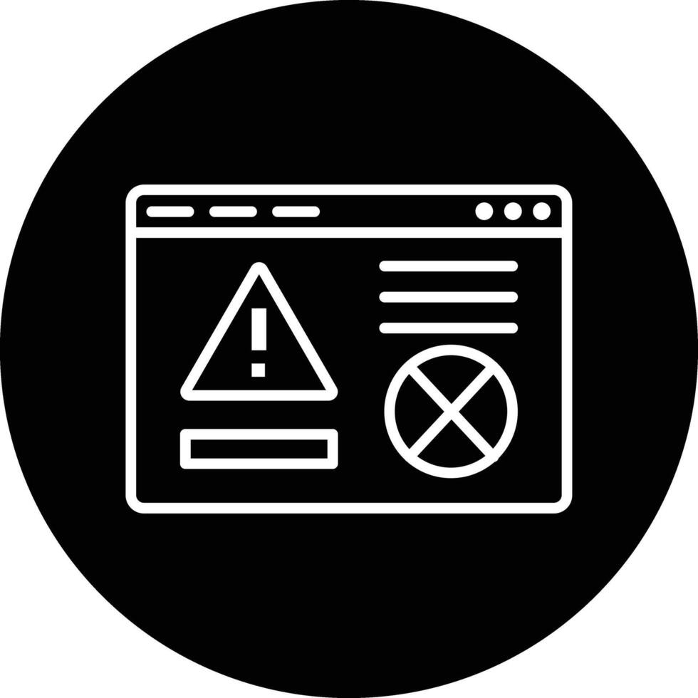 Website Error Illustration Icon 51417290 Vector Art at Vecteezy