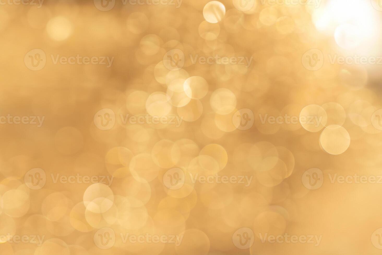 Abstract golden bokeh light background, perfect for festive, holiday, or celebratory themes in ...
