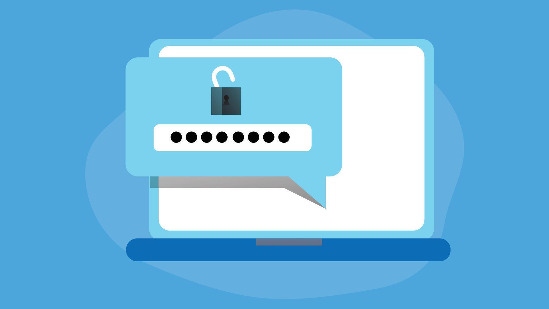 Password User Authentication Design 51434037 Vector Art At Vecteezy