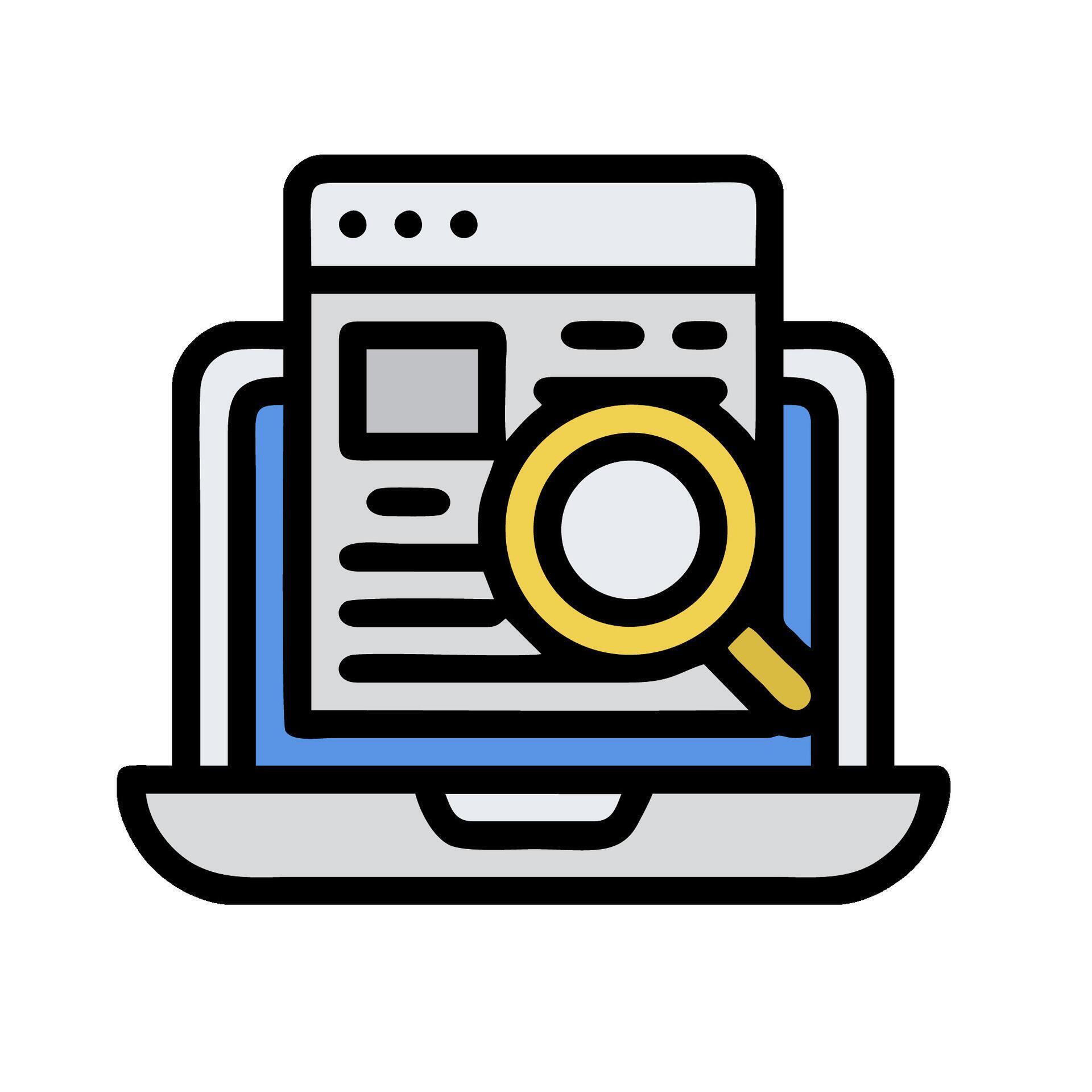 Search icon illustration 51434865 Vector Art at Vecteezy