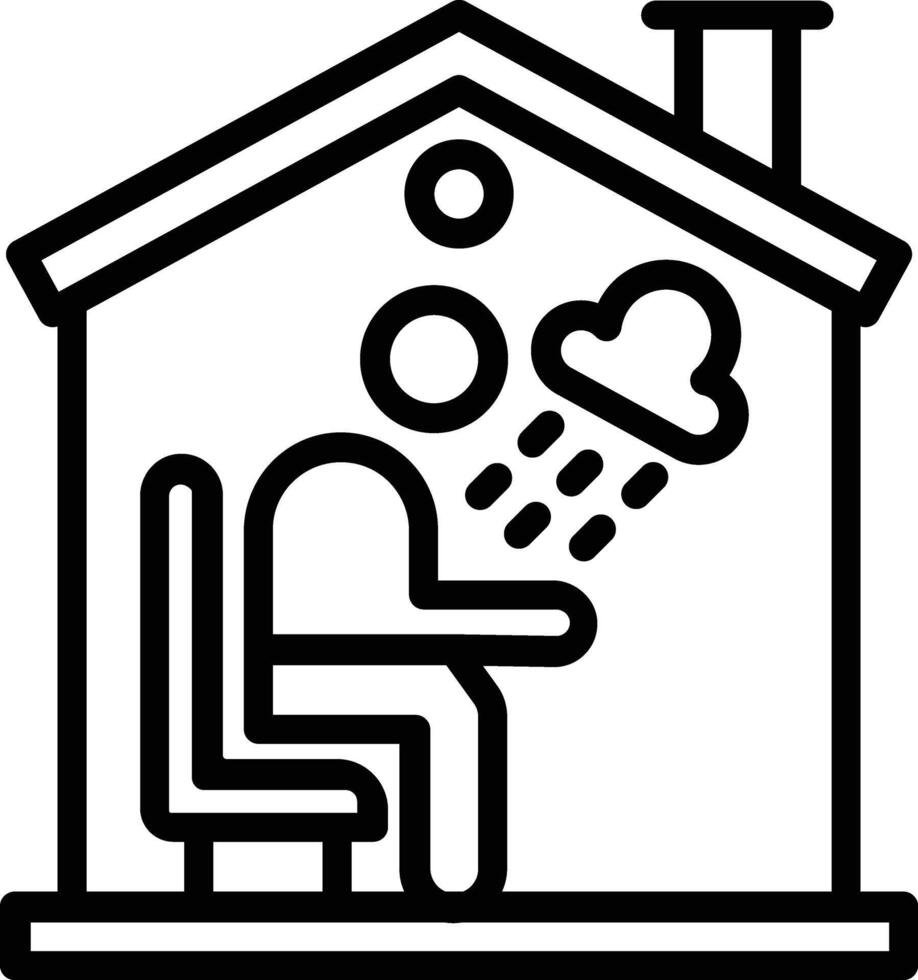 Loneliness Line Icon 51439969 Vector Art at Vecteezy Loneliness Line Icon 51439969 Vector Art at Vecteezy