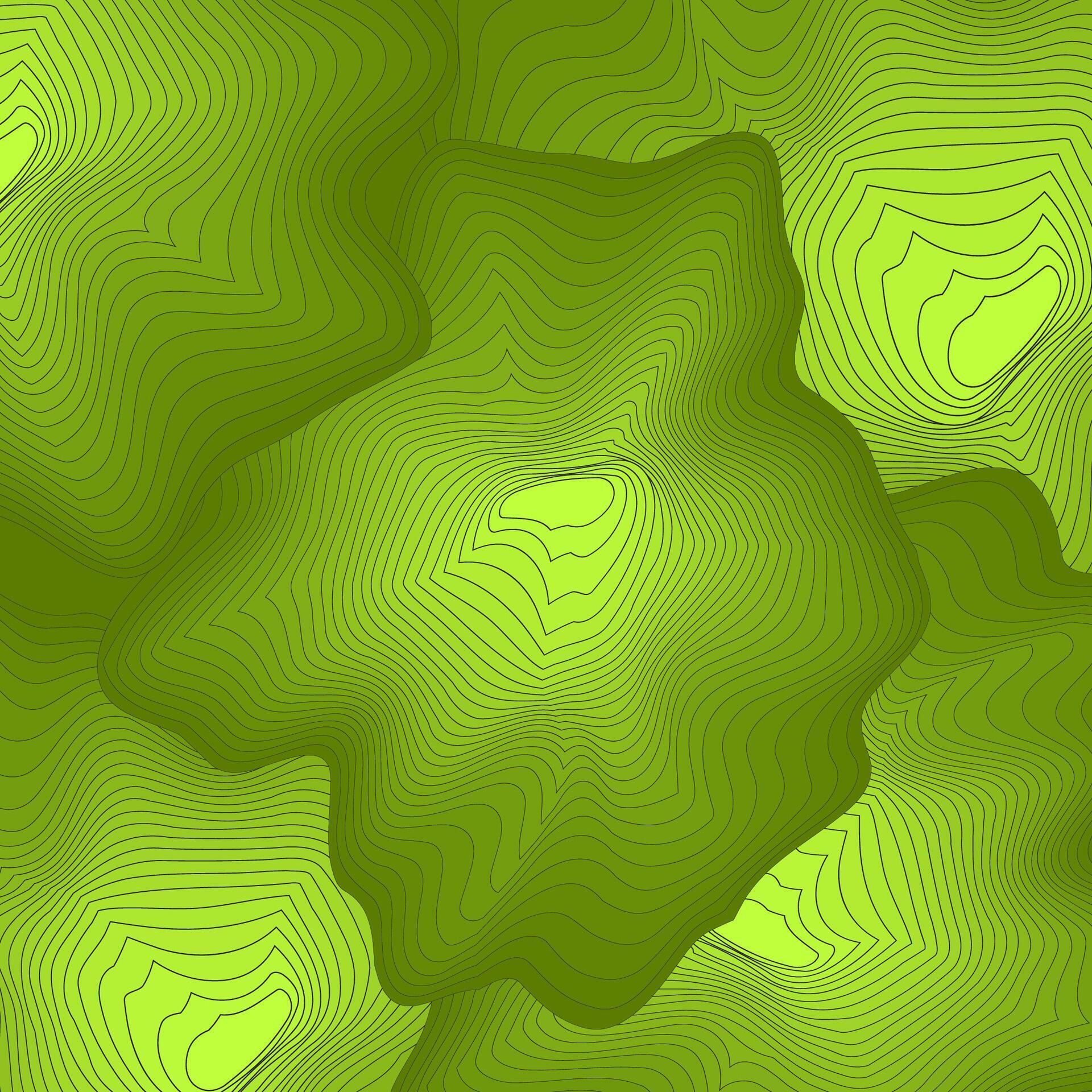 Abstract background with green wavy lines. pattern with optical illusion. 51441036 Vector Art at ...