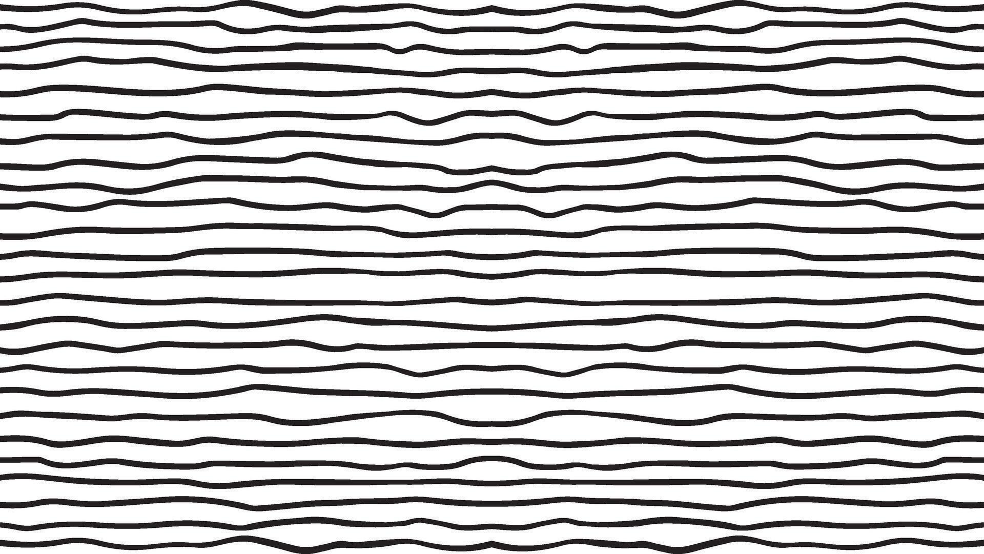 Hand-drawn wavy lines create a unique striped pattern. 51441062 Vector ...