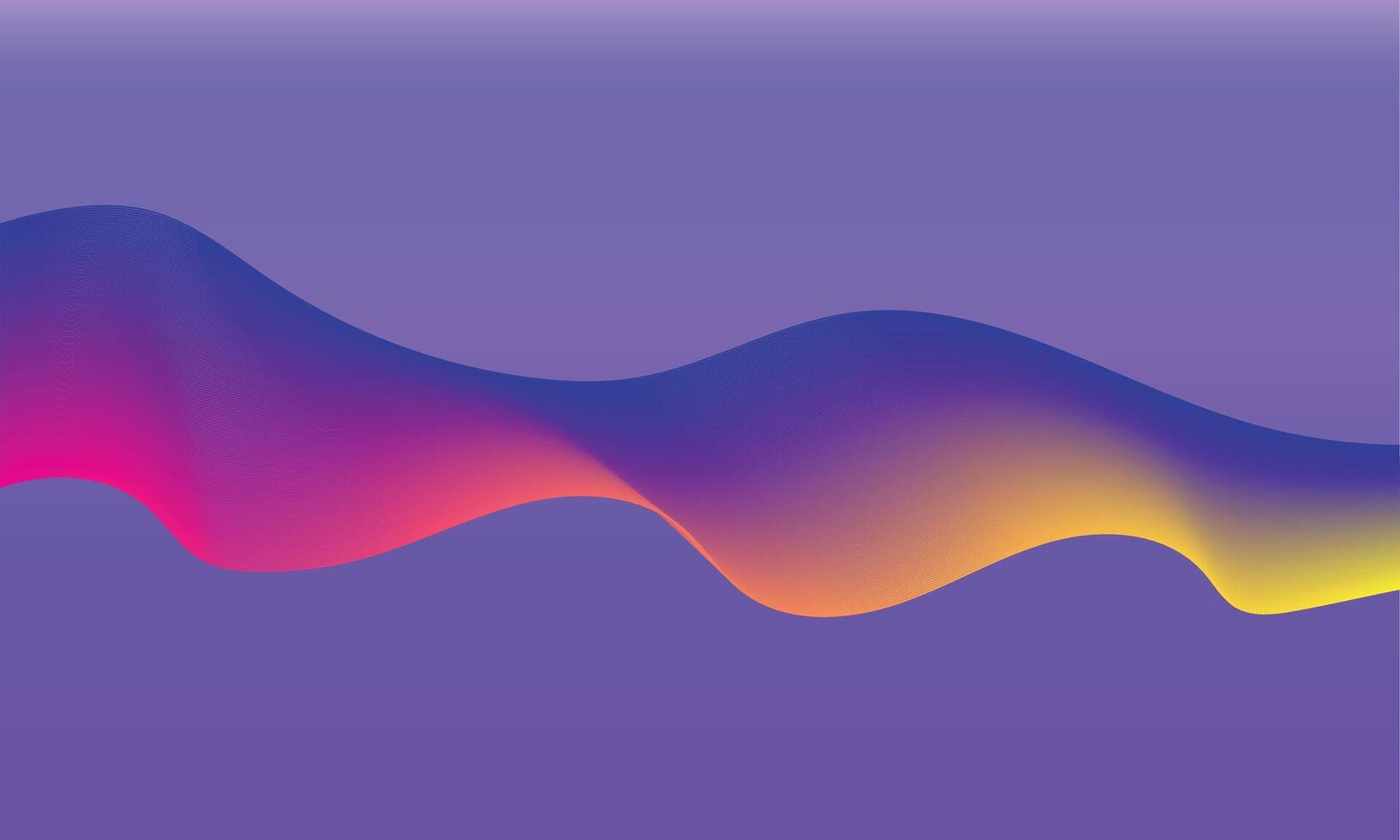 Modern Abstract Wave Background Dynamic Flowing Wave Lines Design Element Futuristic And Sound