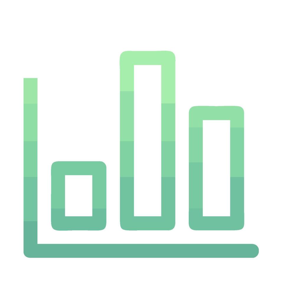 A graph icon with a bar chart 51447690 Vector Art at Vecteezy