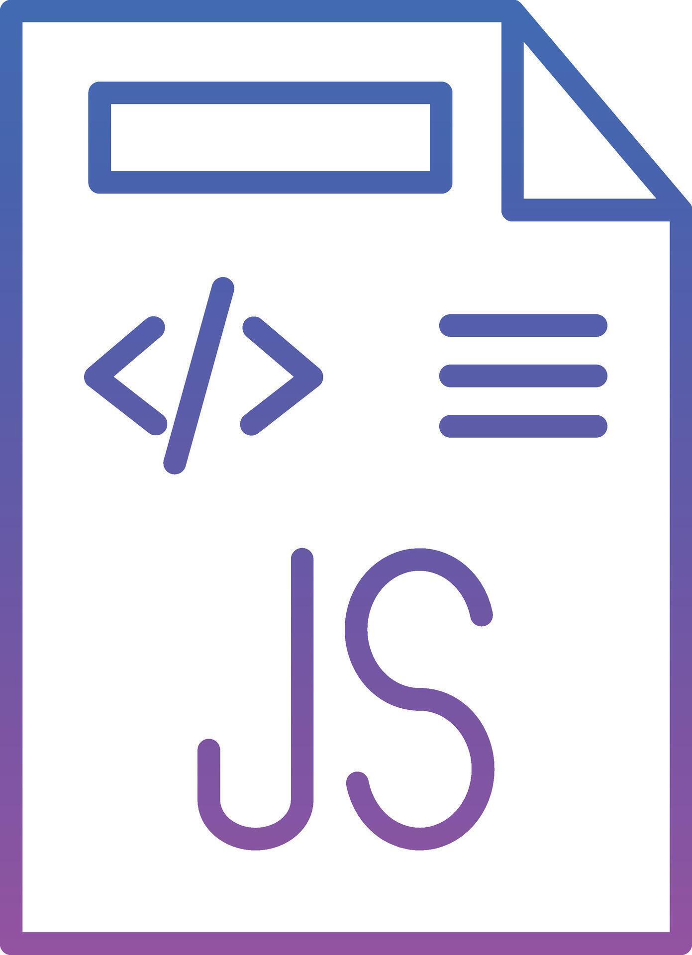 Javascript File Illustration Icon 51459636 Vector Art at Vecteezy