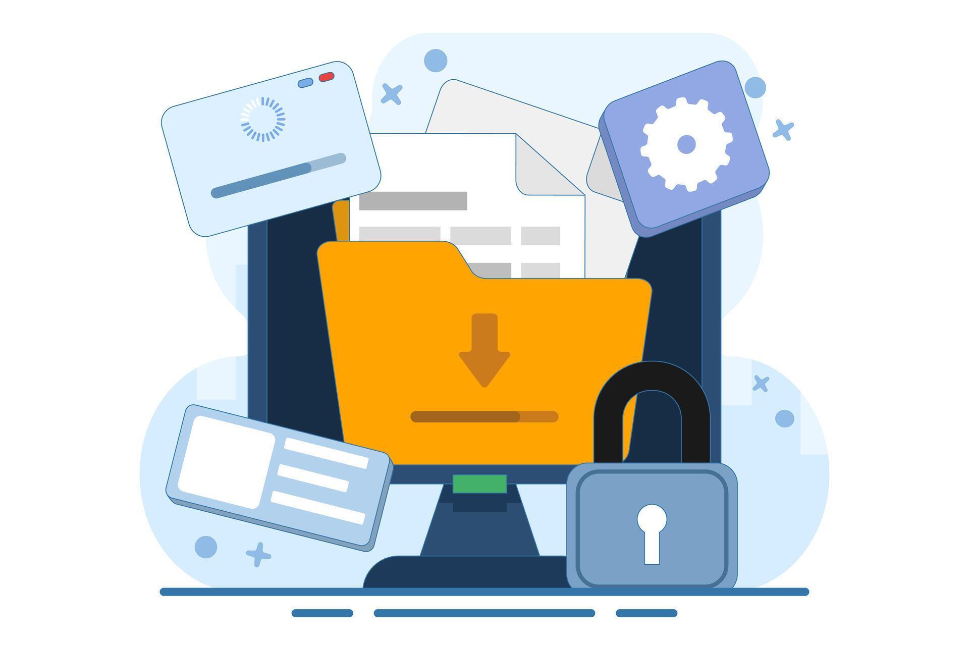 Personal Data Protection Concept Cyber Security Internet Security Or Information Privacy