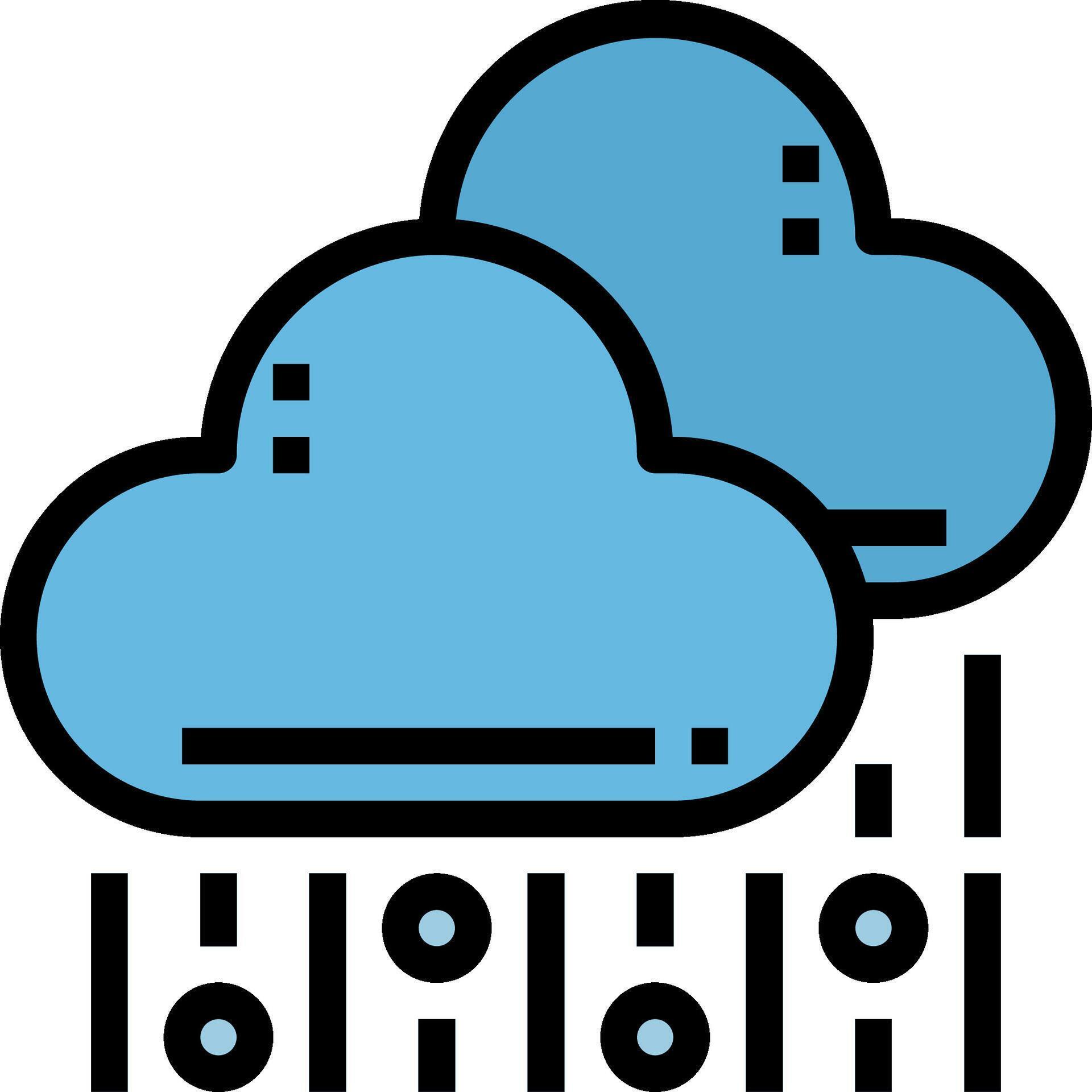 Cloud computing icon 51545075 Vector Art at Vecteezy