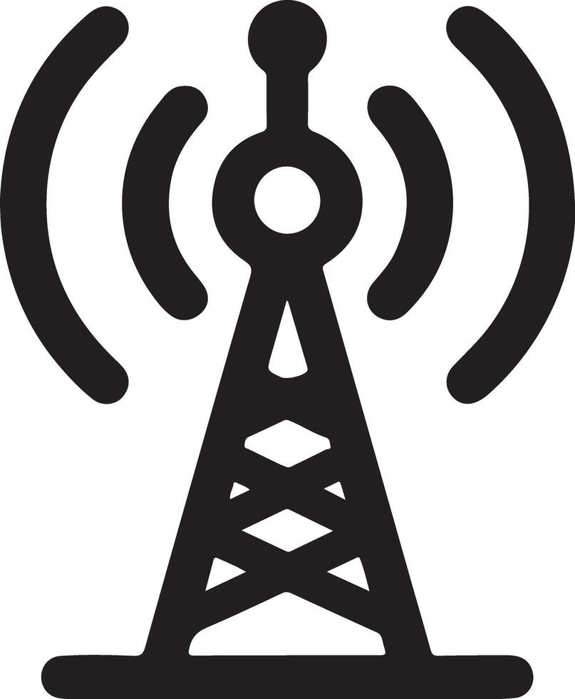 Radio tower icons. Transmitter receiver wireless signal icons 51572449 ... Radio tower icons. Transmitter receiver wireless signal icons 51572449 ...
