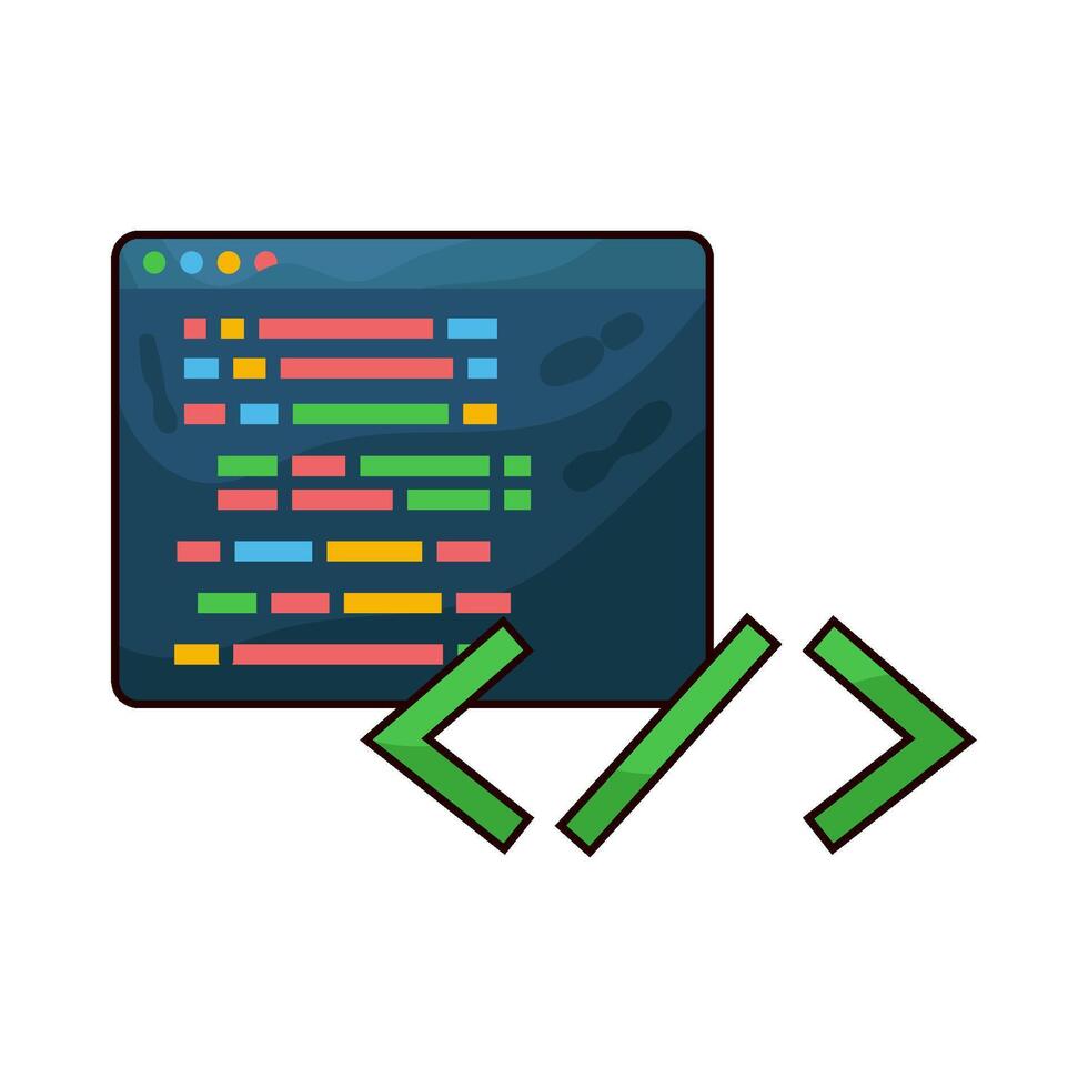 ilustración de web programación 51575651 Vector en Vecteezy