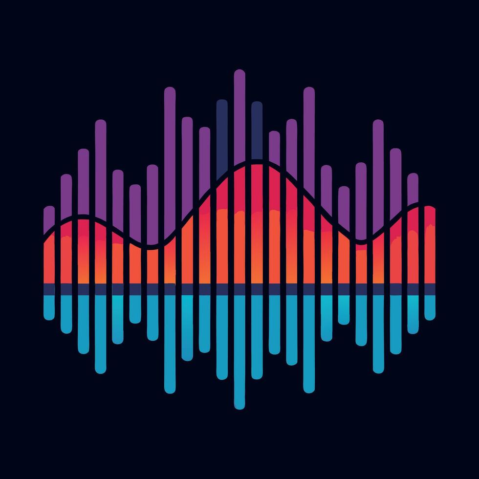 The sound wave icon 51580569 Vector Art at Vecteezy
