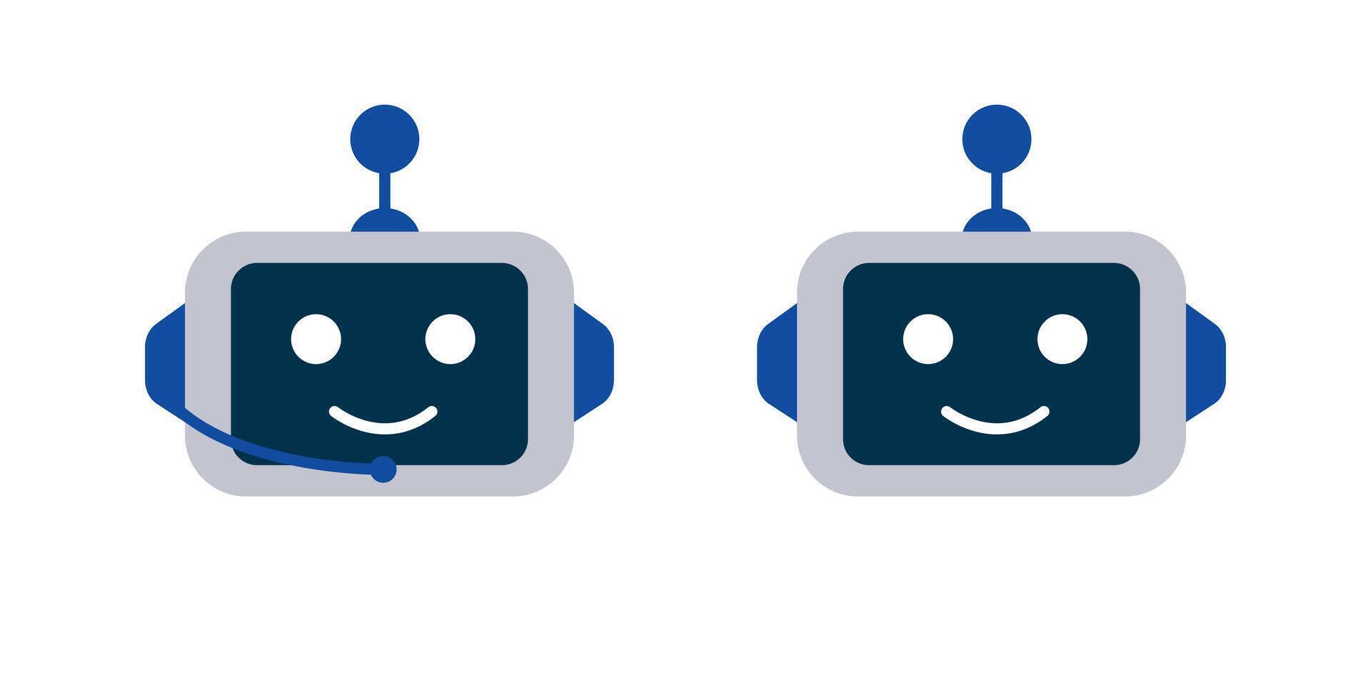 Robot Chatbot Head Chatbot Assistant Application Virtual Smart