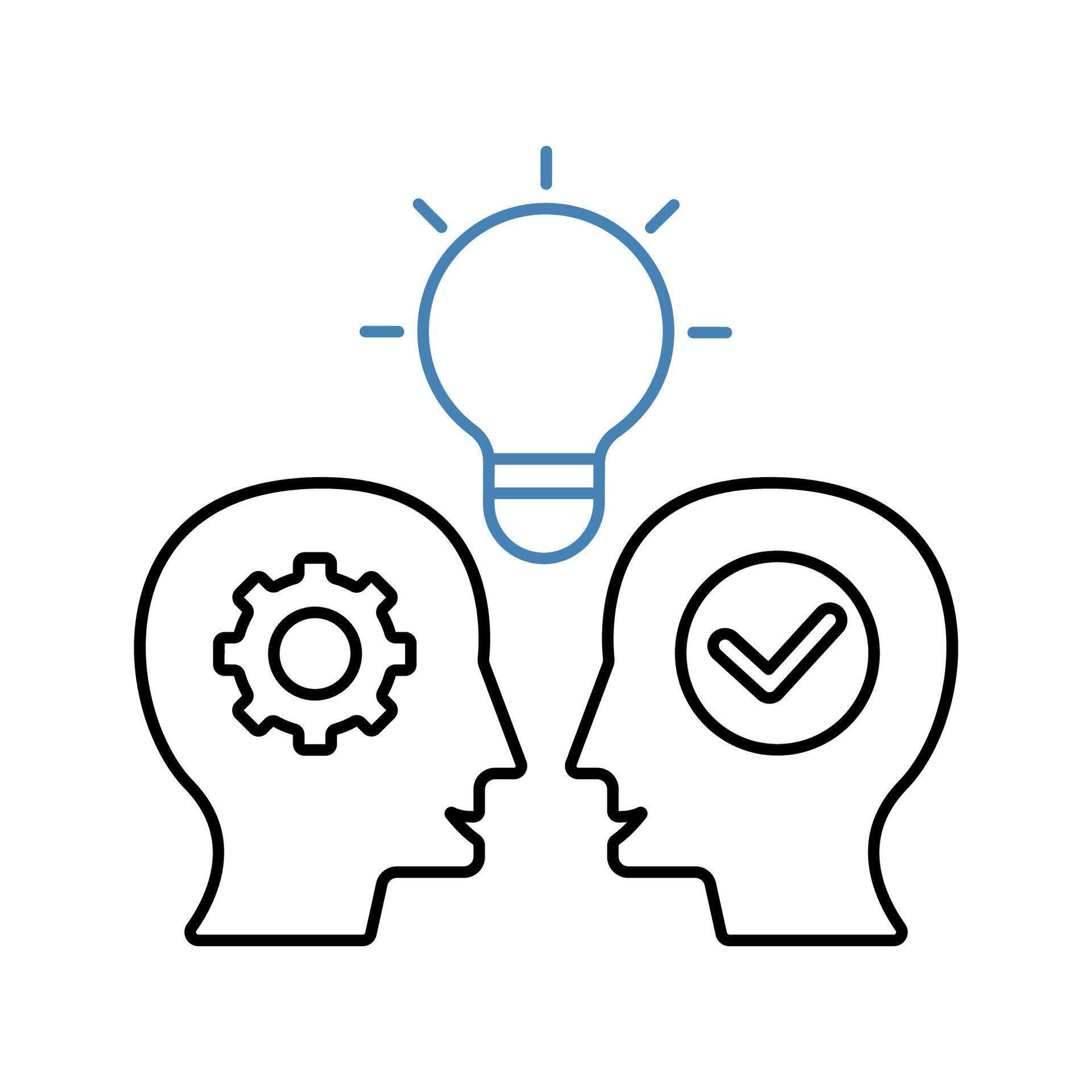 mentoring concept line icon. Simple element illustration. mentoring concept outline symbol ...