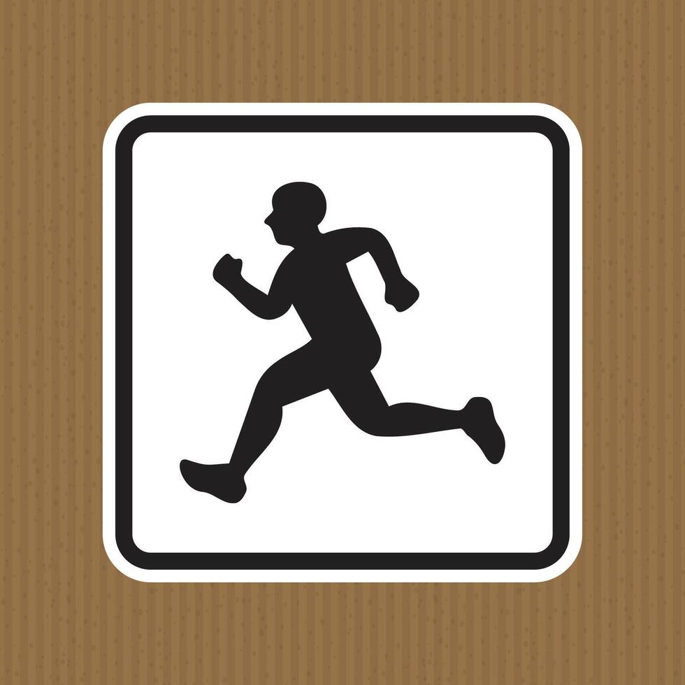 Running Icon on Simple Background 51597783 Vector Art at Vecteezy