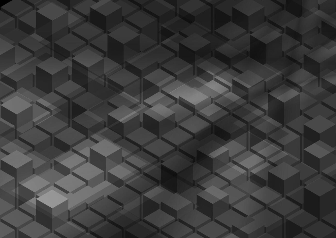 3d Abstract Tech Geometric Shapes Background 51605342 Vector Art At