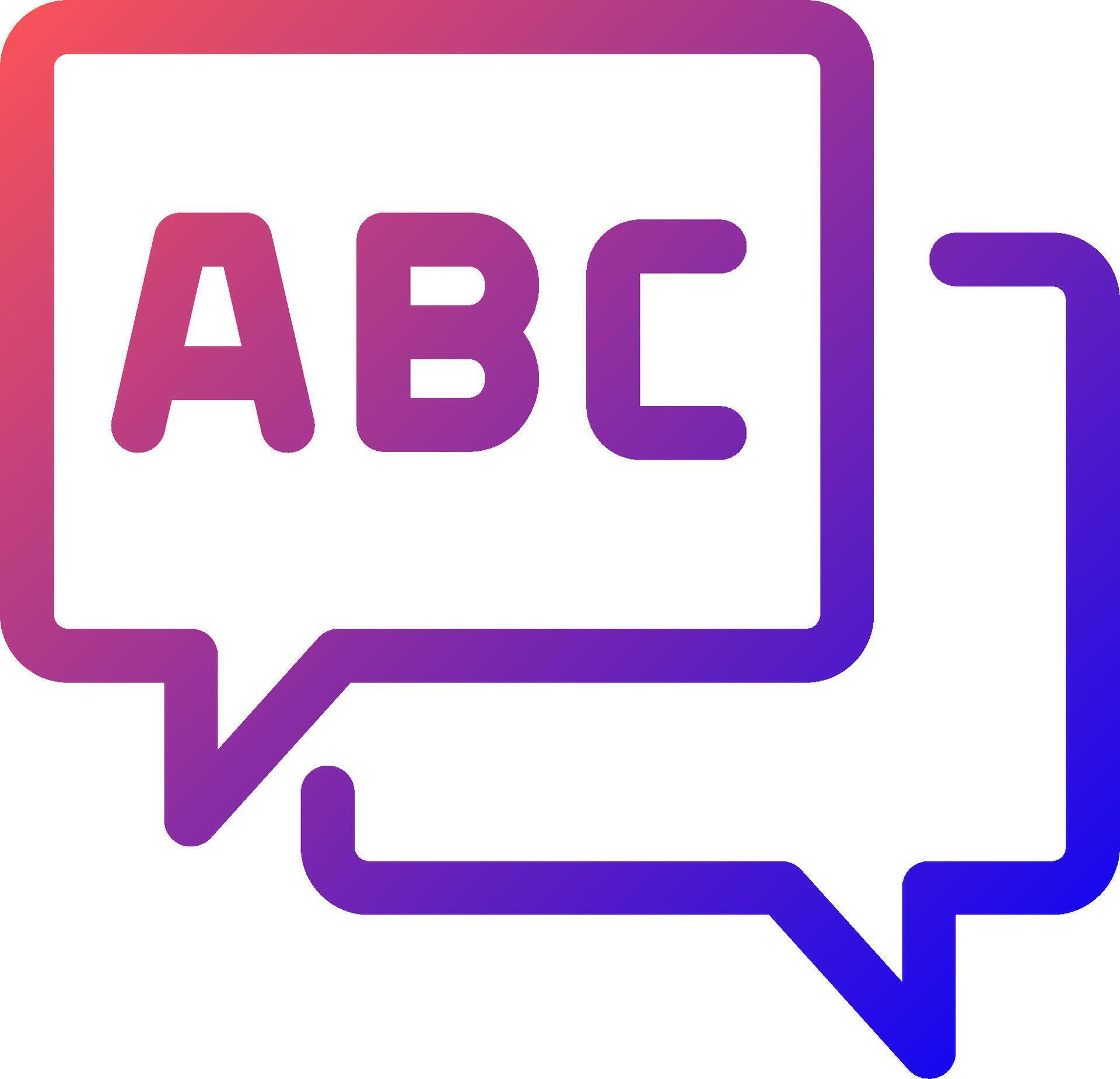 Abc chat logo 51651984 Vector Art at Vecteezy