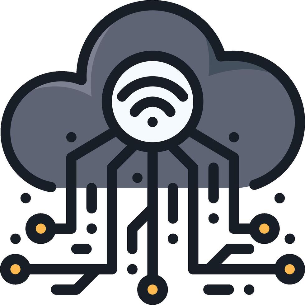 Cloud computing wifi icon 51654691 Vector Art at Vecteezy