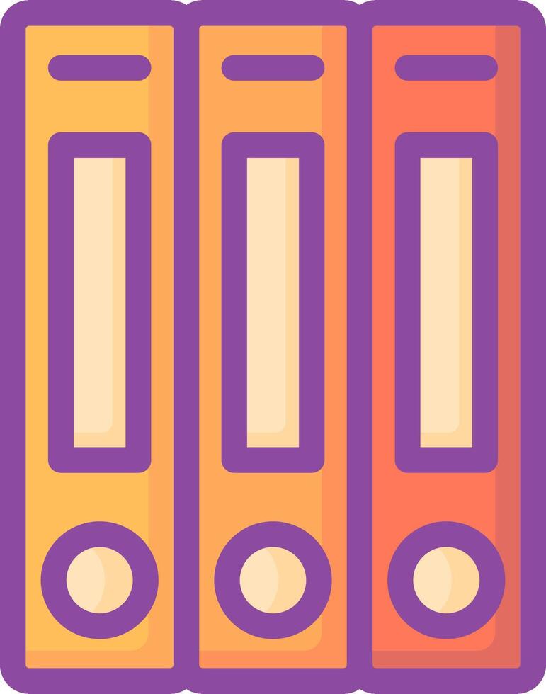 File folder icon in flat style 51654988 Vector Art at Vecteezy