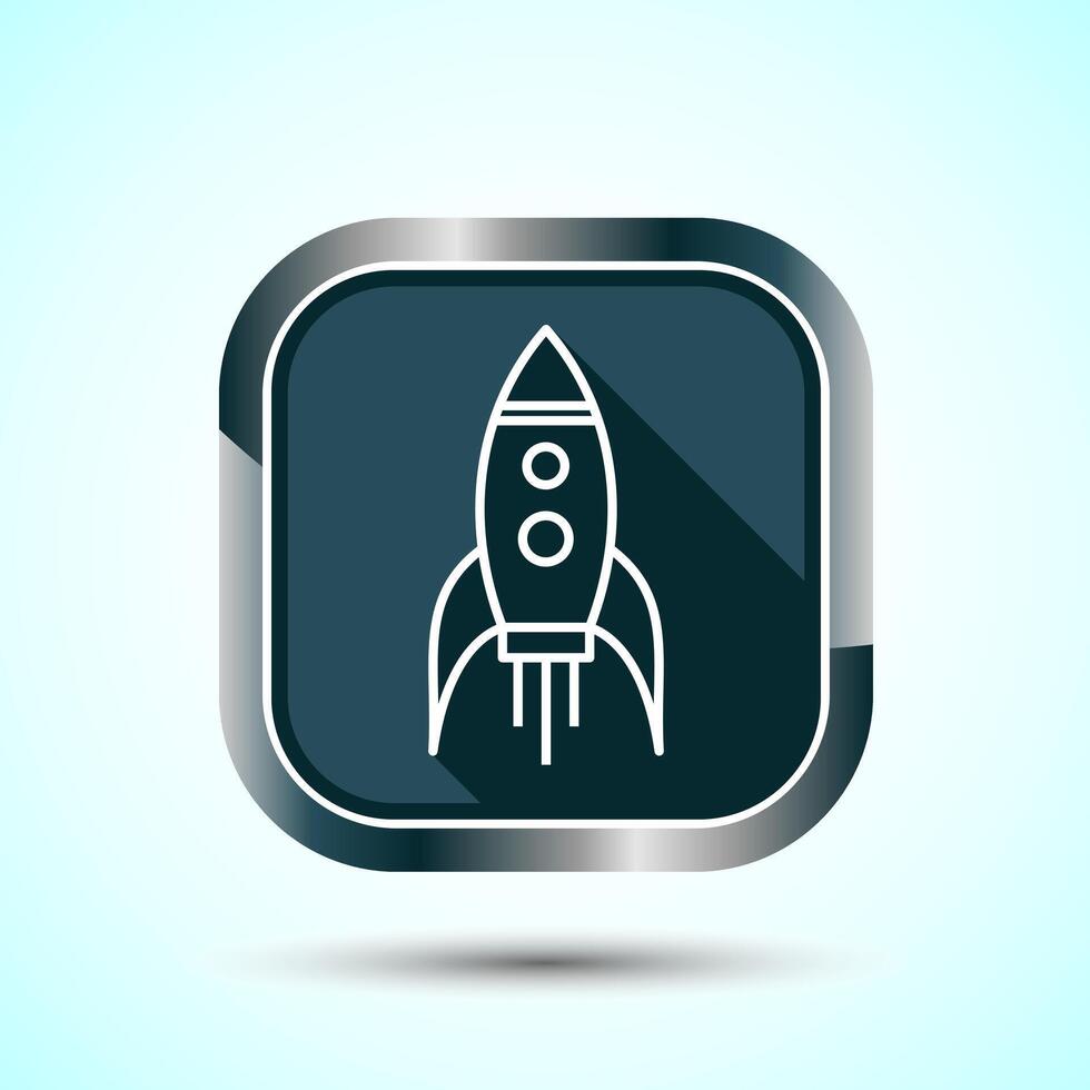 Rocket icon design illustration, Business start up symbol, Rocket ...
