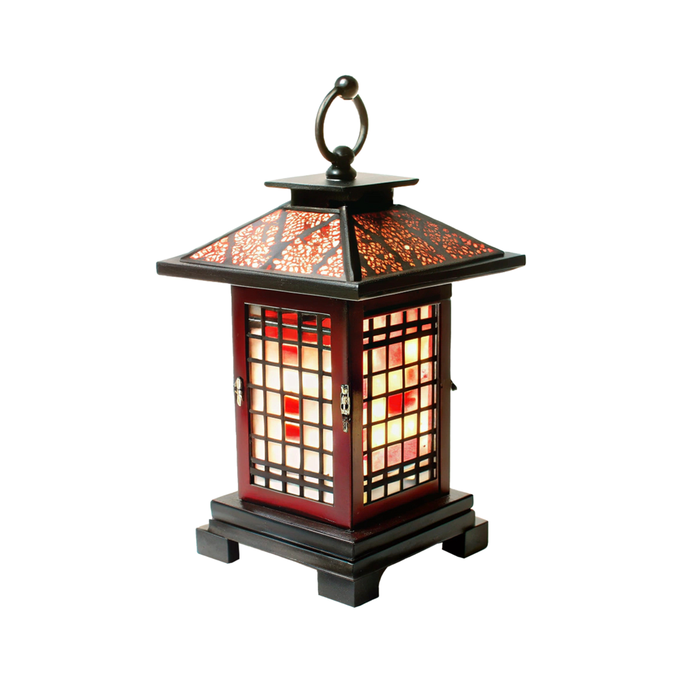une petit lanterne avec une rouge et blanc conception 51688473 PNG une petit lanterne avec une rouge et blanc conception 51688473 PNG