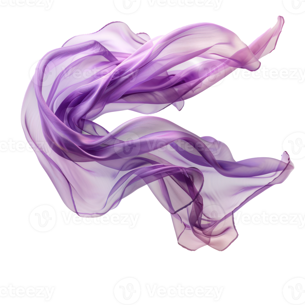 Floating Fabric Blowing Isolate On Transparency Background 51689945 Png