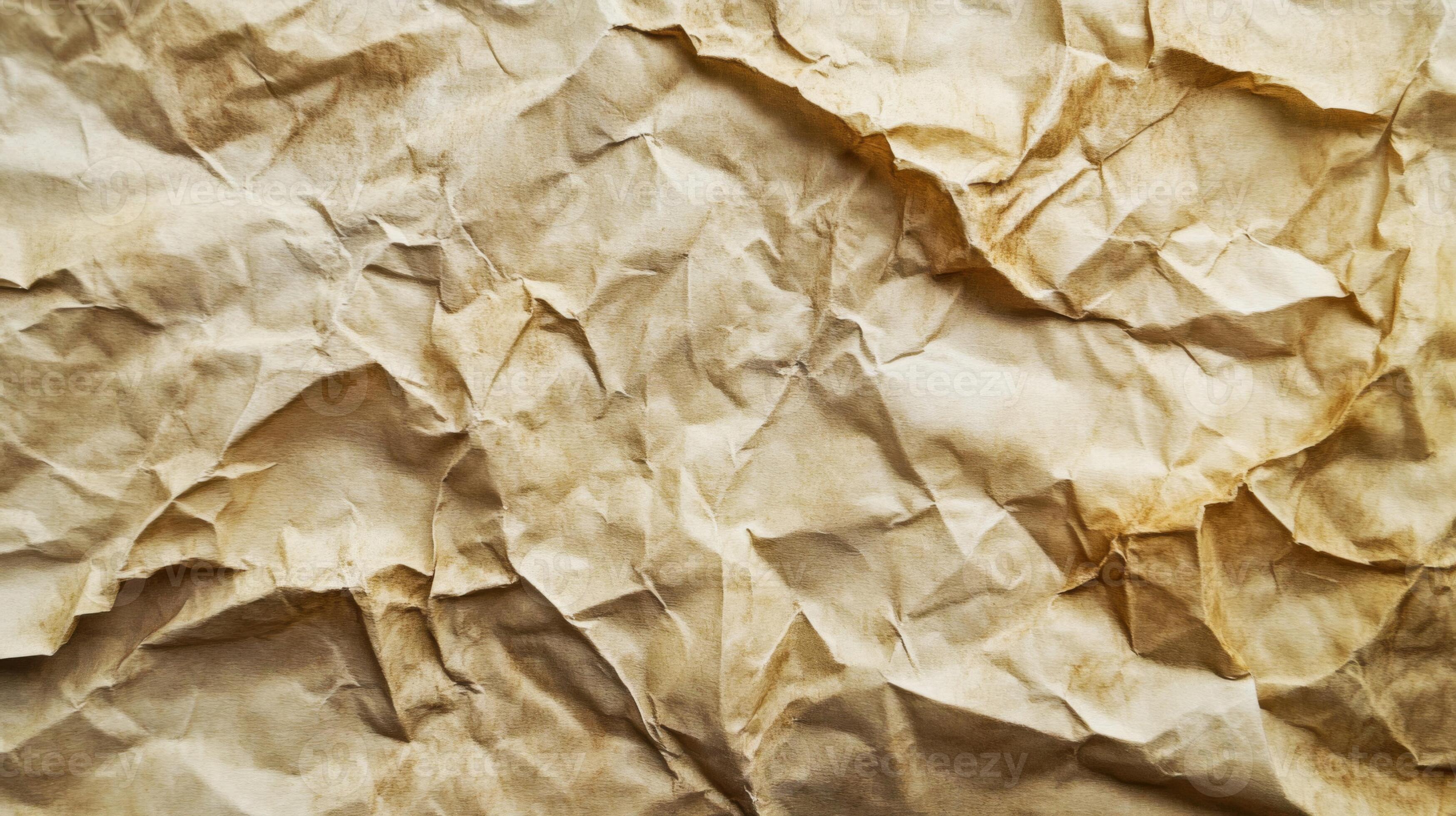 Crumpled Brown Paper Texture 51707909 Stock Photo at Vecteezy