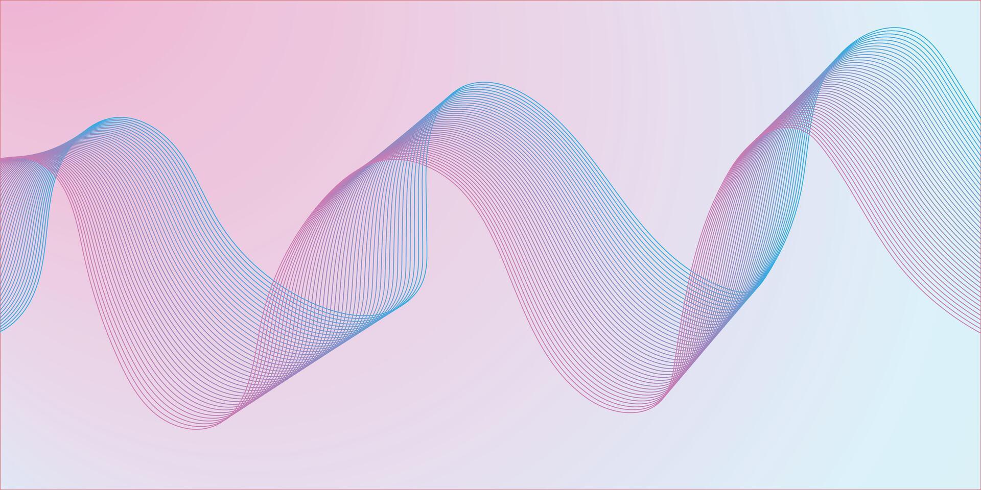 Premium light pink color abstract background with light blue wave ...