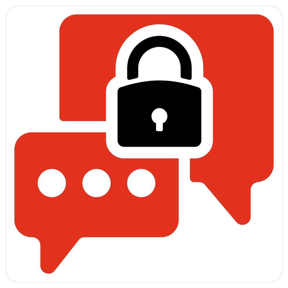 Encrypted Message and secure icon concept 51727718 Vector Art at Vecteezy