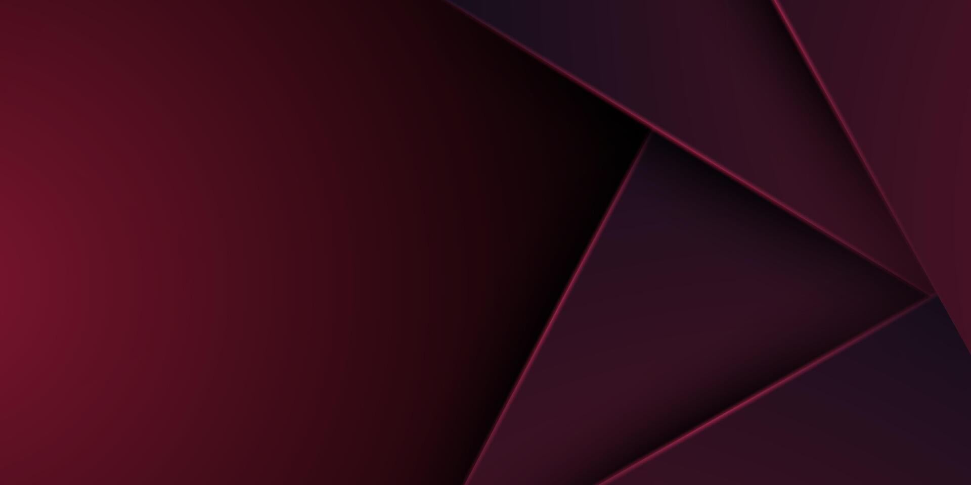 Abstract Dark Red Gradient Overlap Illustration Background With 3d Look
