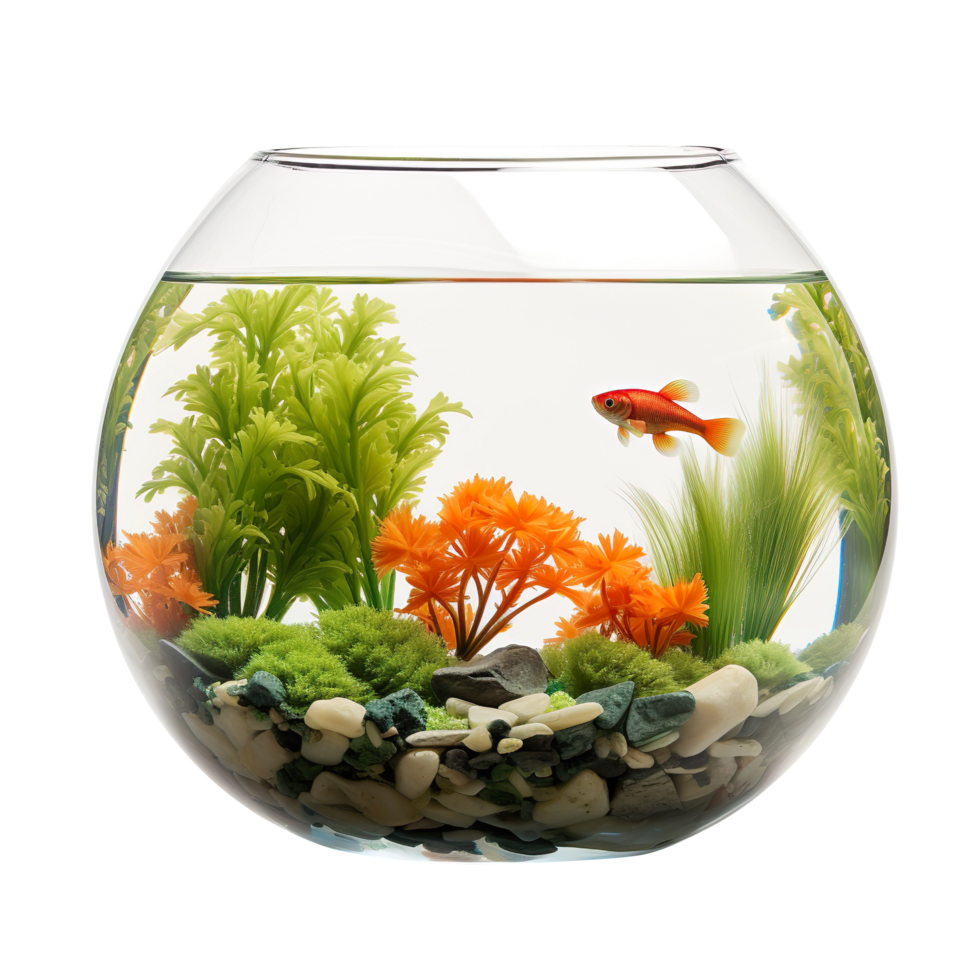 Fish Bowl Aquarium isolated on transparent background 51753563 PNG