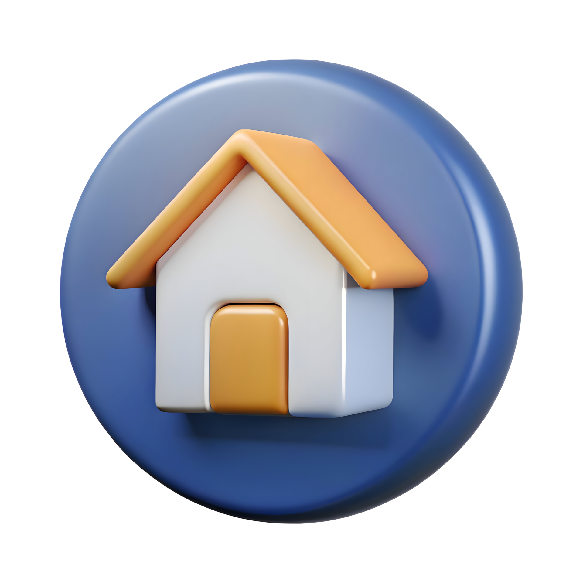 3D Home Icon for Website Navigation and User Interface Design 51767332 PNG