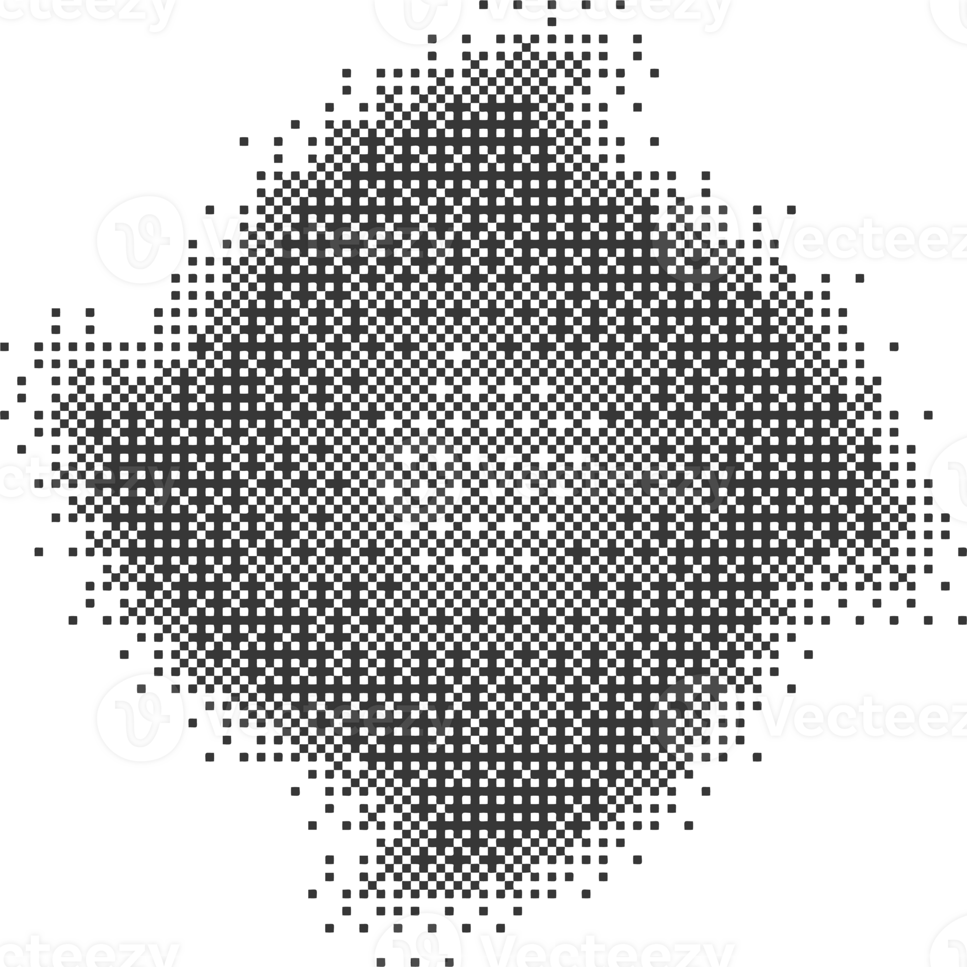 Pixel pattern shape. Textured with bitmap Y2k dither gradient. Retro star with old computer game ...