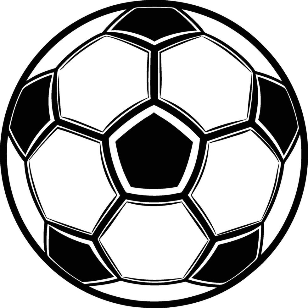 Soccer ball clip art 51783901 Vector Art at Vecteezy