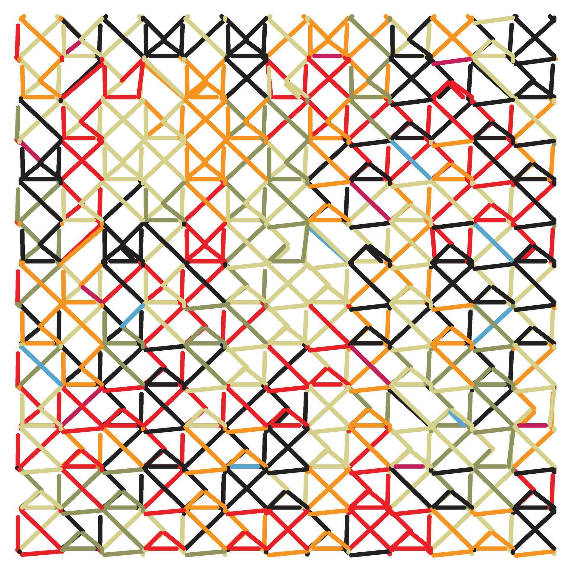 Abstract Geometric Print Pattern with Exotic Background, Seamless ...