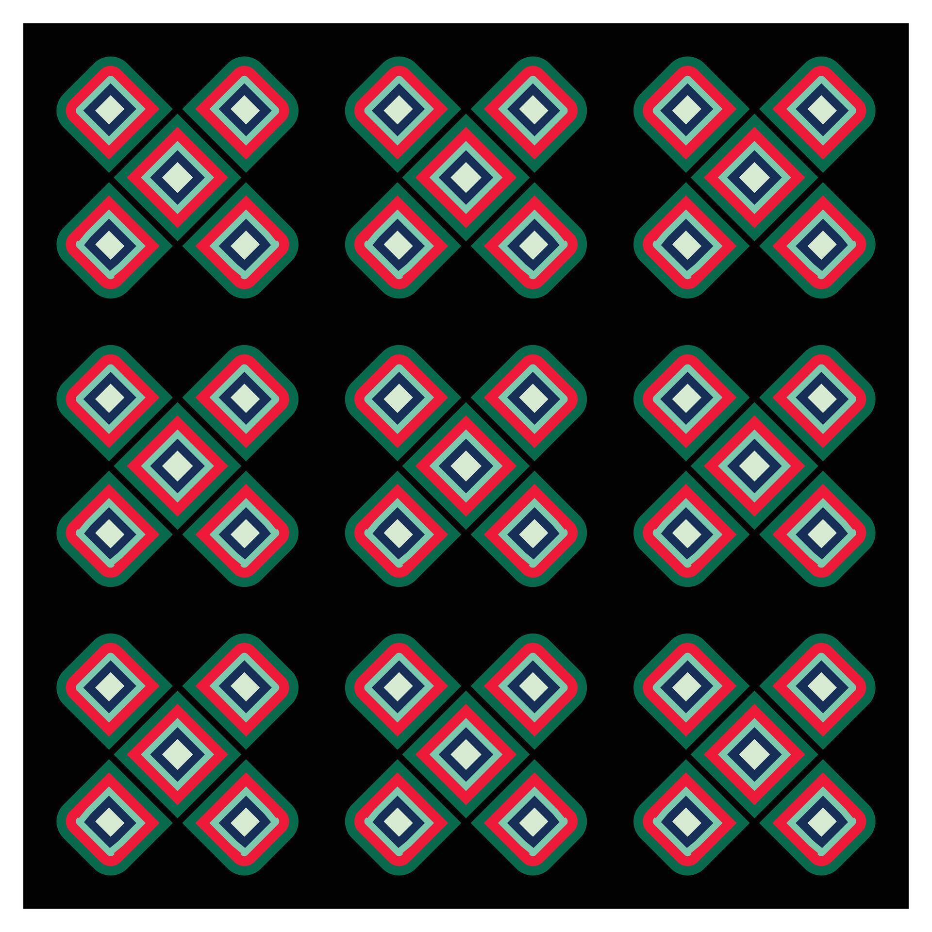 Abstract Geometric Print Pattern with Exotic Background, Seamless ...