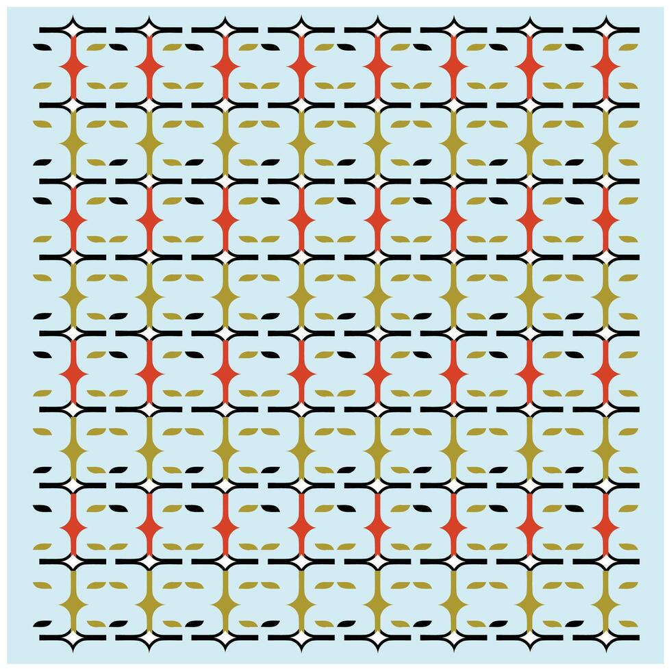 Abstract Geometric Print Pattern with Exotic Background, Seamless ...