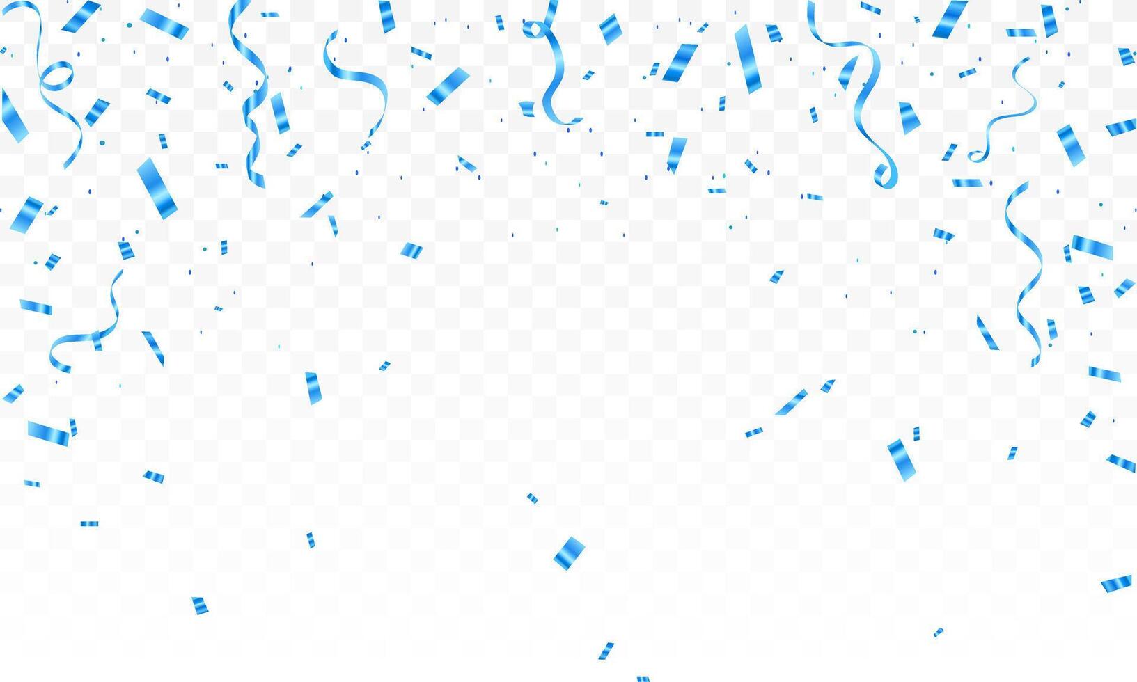 Blue confetti. Confetti celebration party background design. happy holiday celebration template ...