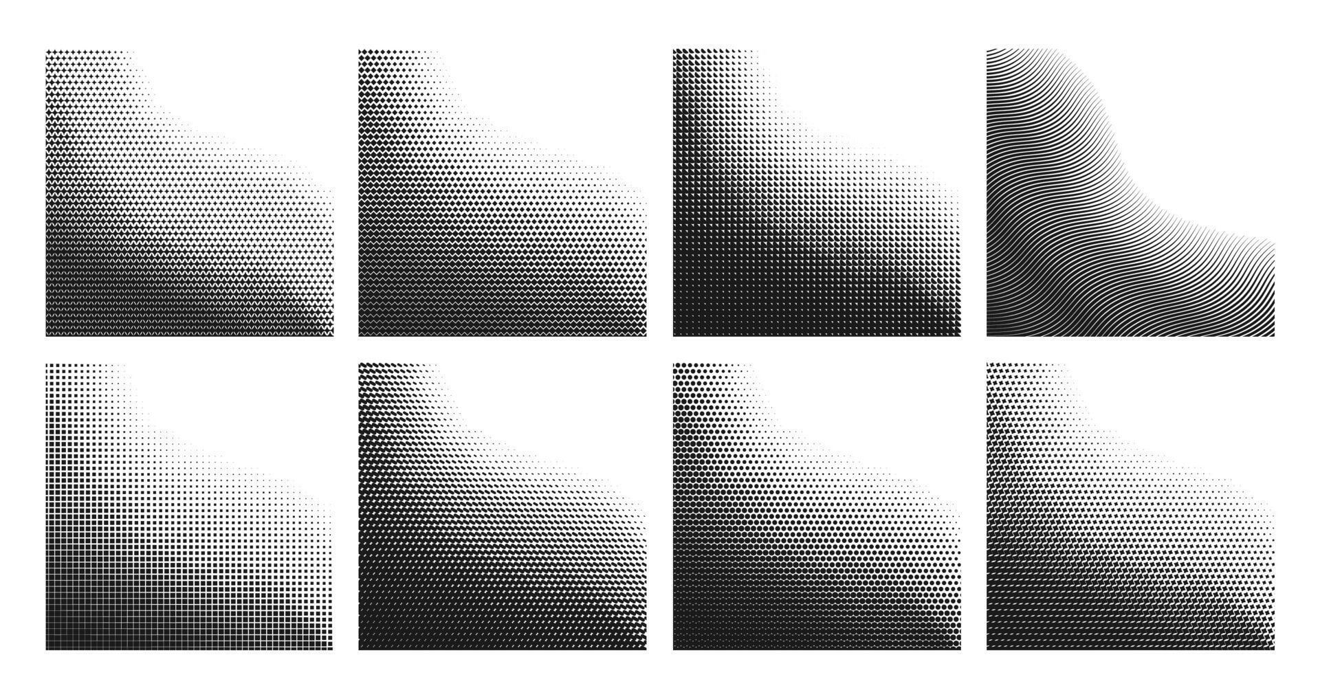Halftone gradient pattern gradation backgrounds 51813560 Vector Art at ...