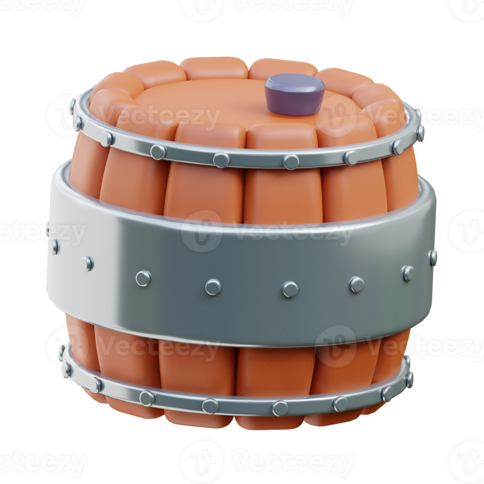 3D Medieval Wooden Barrel Game Asset 51816000 PNG 3D Medieval Wooden Barrel Game Asset 51816000 PNG