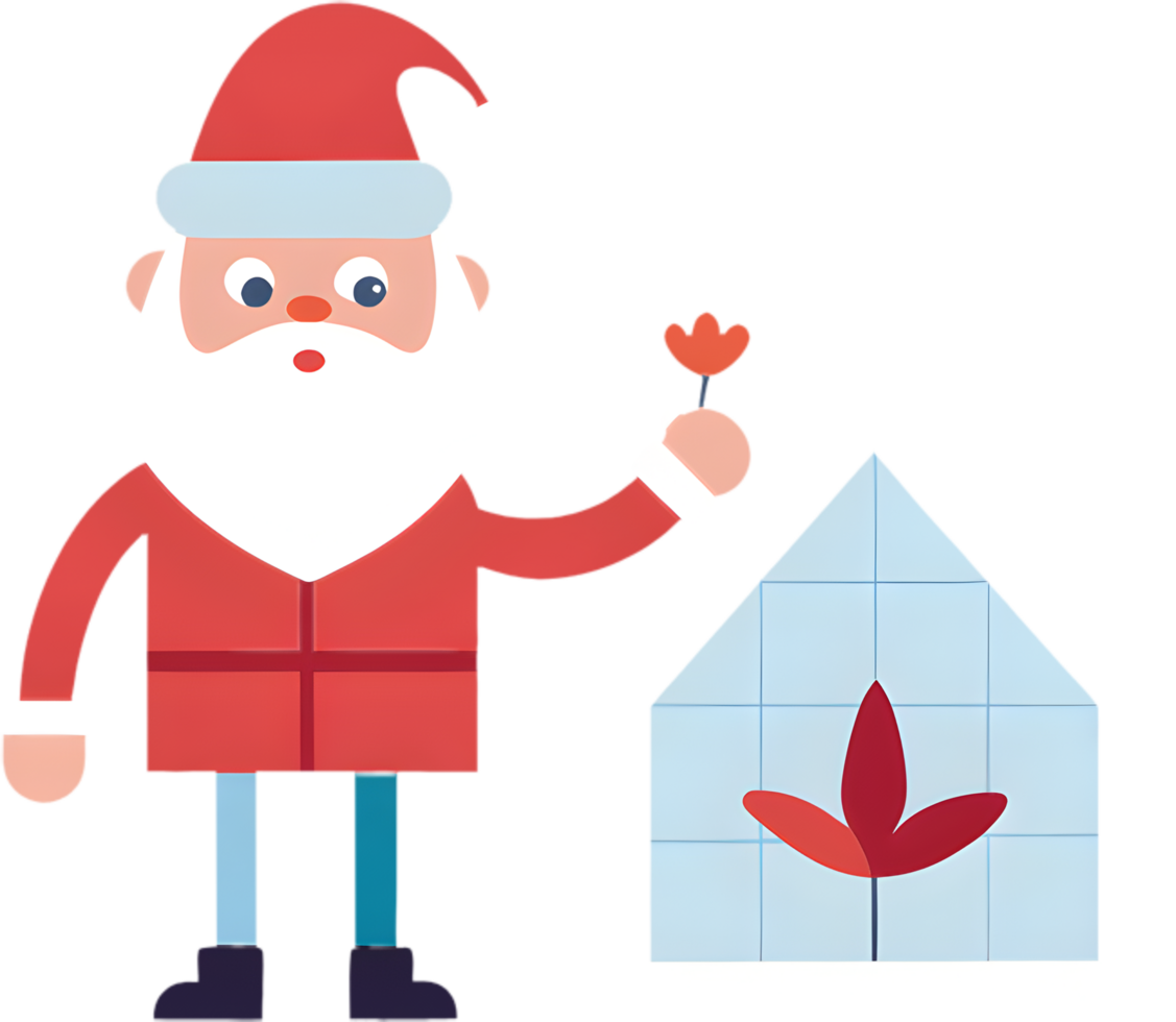 Santa Clipart Image Spreads Christmas Cheer And Festive Spirit