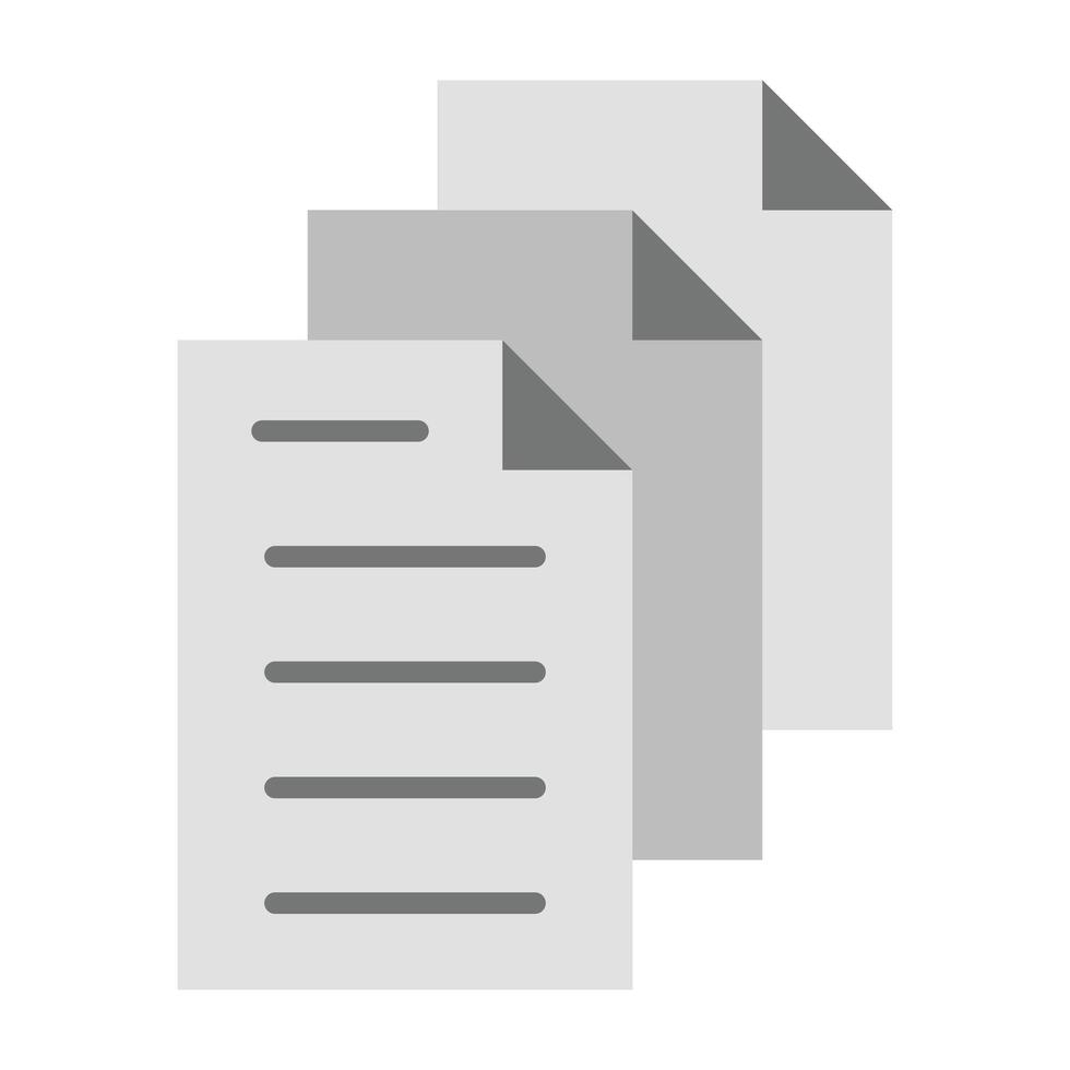 Files Icon Design 51837905 Vector Art at Vecteezy