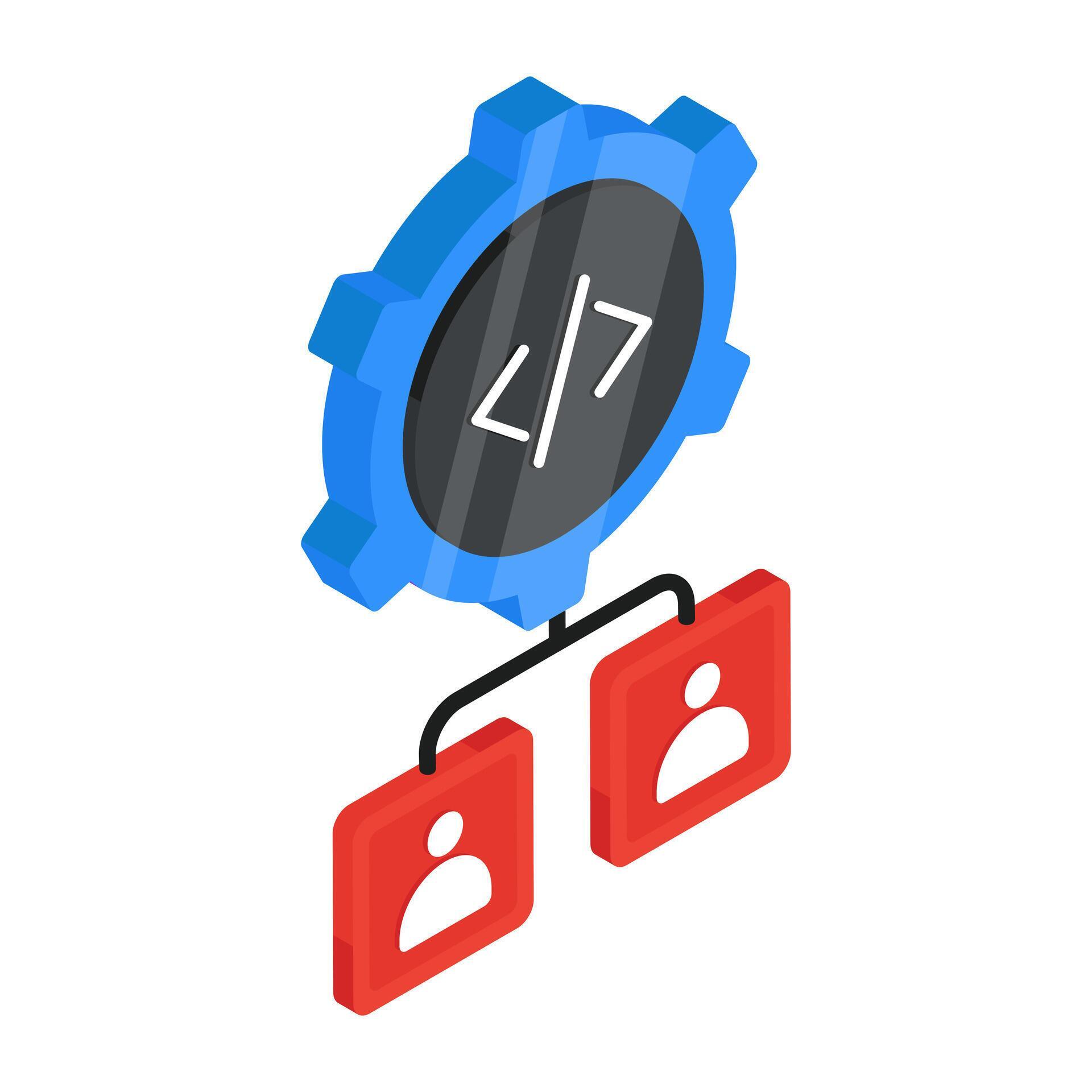 Modern design icon of coding development 51841579 Vector Art at Vecteezy