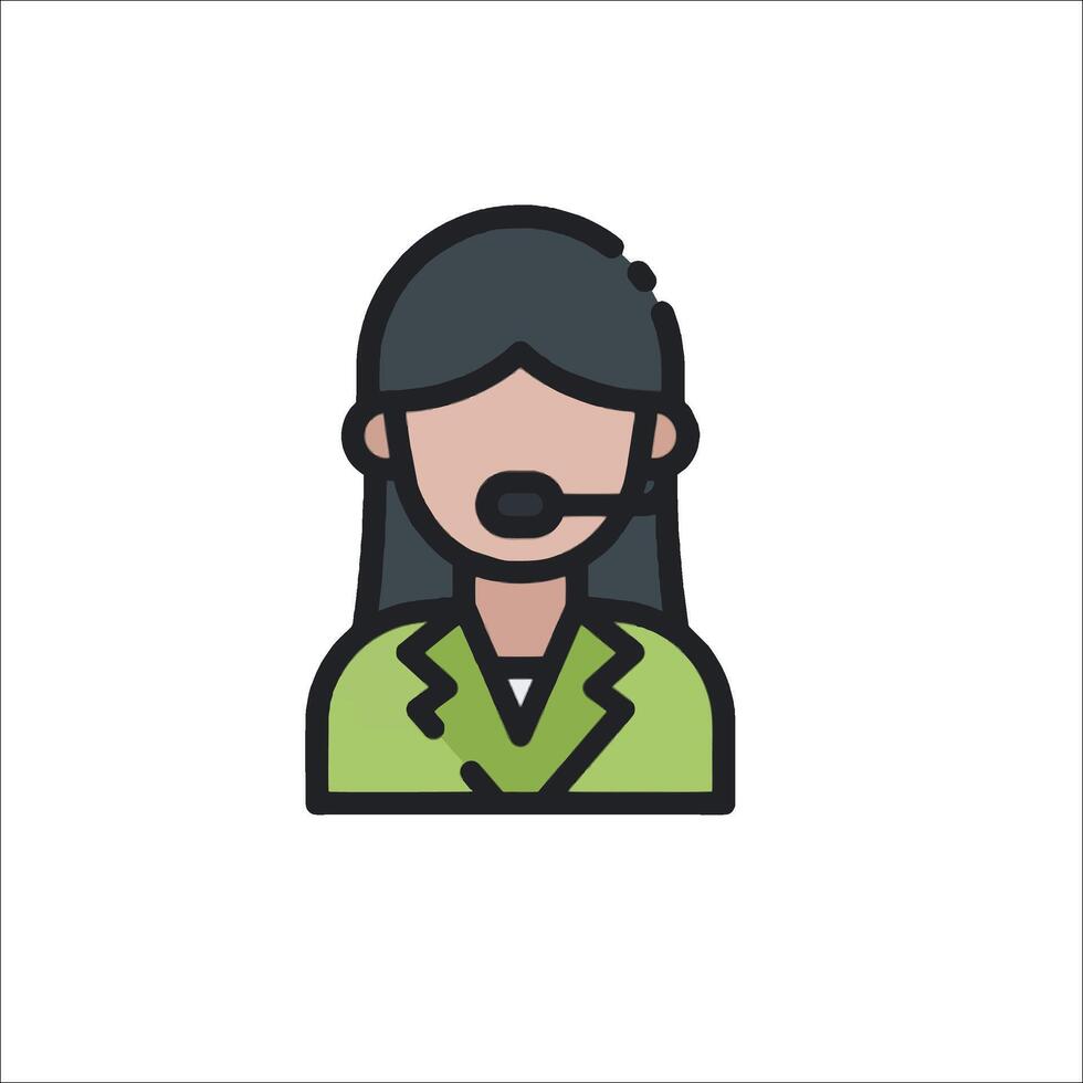 Call center agent icon illustration 51851275 Vector Art at Vecteezy Call center agent icon illustration 51851275 Vector Art at Vecteezy